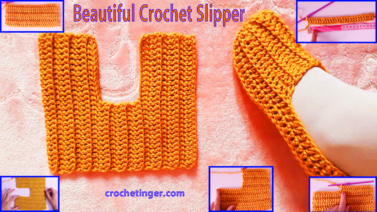 How to Crochet a Beautiful Slipper: A Step-by-Step Guide - Crochet4U